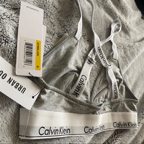 Calvin Klein | Intimates & Sleepwear | Ck Calvin Klein Grey Triangle ...